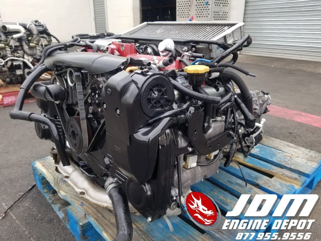 2008-2010 Subaru Impreza WRX STI 2.5L Turbo Engine Transmission JDM EJ257 827890 | JDM Engine Depot