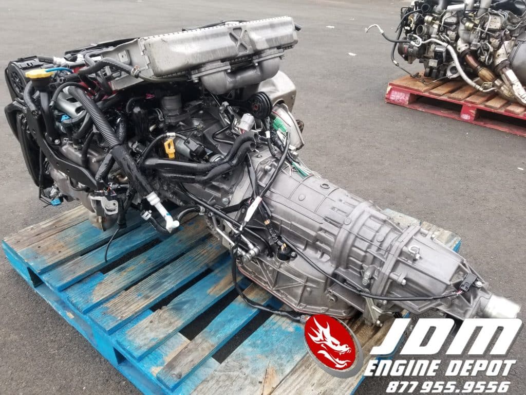 2008-2010 Subaru Impreza WRX STI 2.5L Turbo Engine Transmission JDM EJ257 827890 | JDM Engine Depot