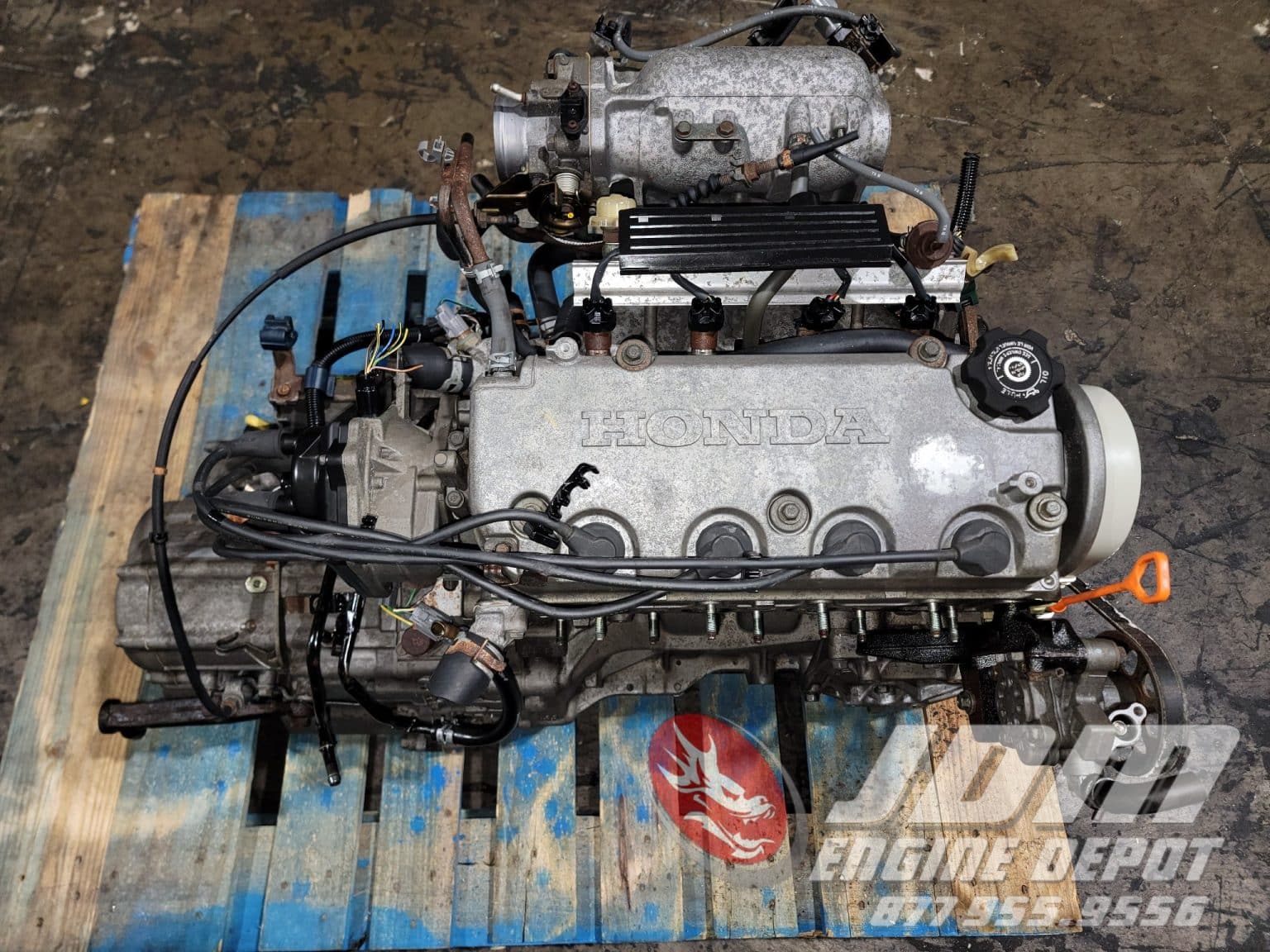 1996 1997 Honda Del Sol 1.6L 4CYL Non VTEC Engine JDM D16Y4 | JDM ...