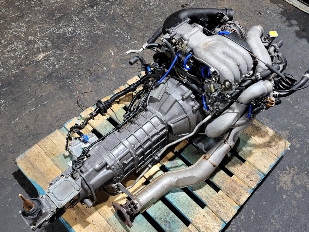 96-98 Mazda RX7 1.3L Twin Turbo Engine 5SPD Trans Loom ECU JDM 13B ...