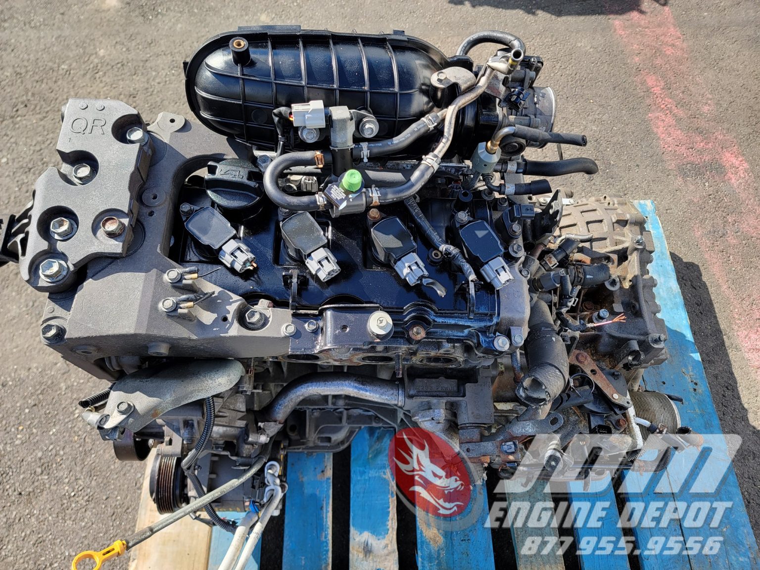 2008 08 Nissan Rogue 2.5L 4CYL Engine QR25 463000A | JDM Engine Depot