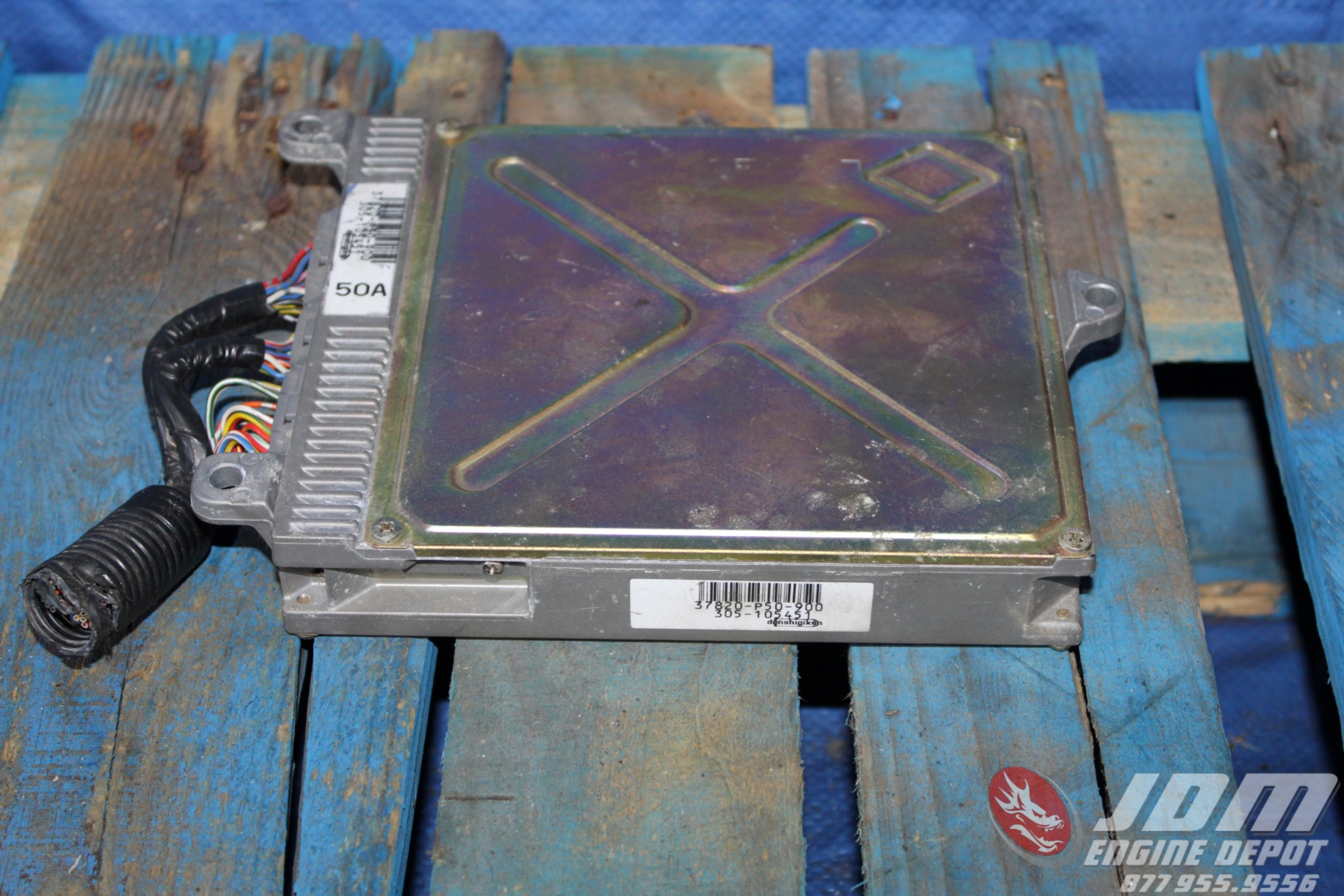 92-95 HONDA ASCOT INNOVA PRELUDE 2.0L 4CYL SOHC AUTOMATIC ECU P50-900 ...