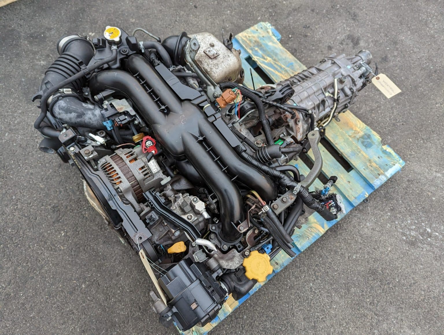 2006-2007 Subaru Legacy GT Spec B 2.0L Turbo Engine & Transmission JDM ...