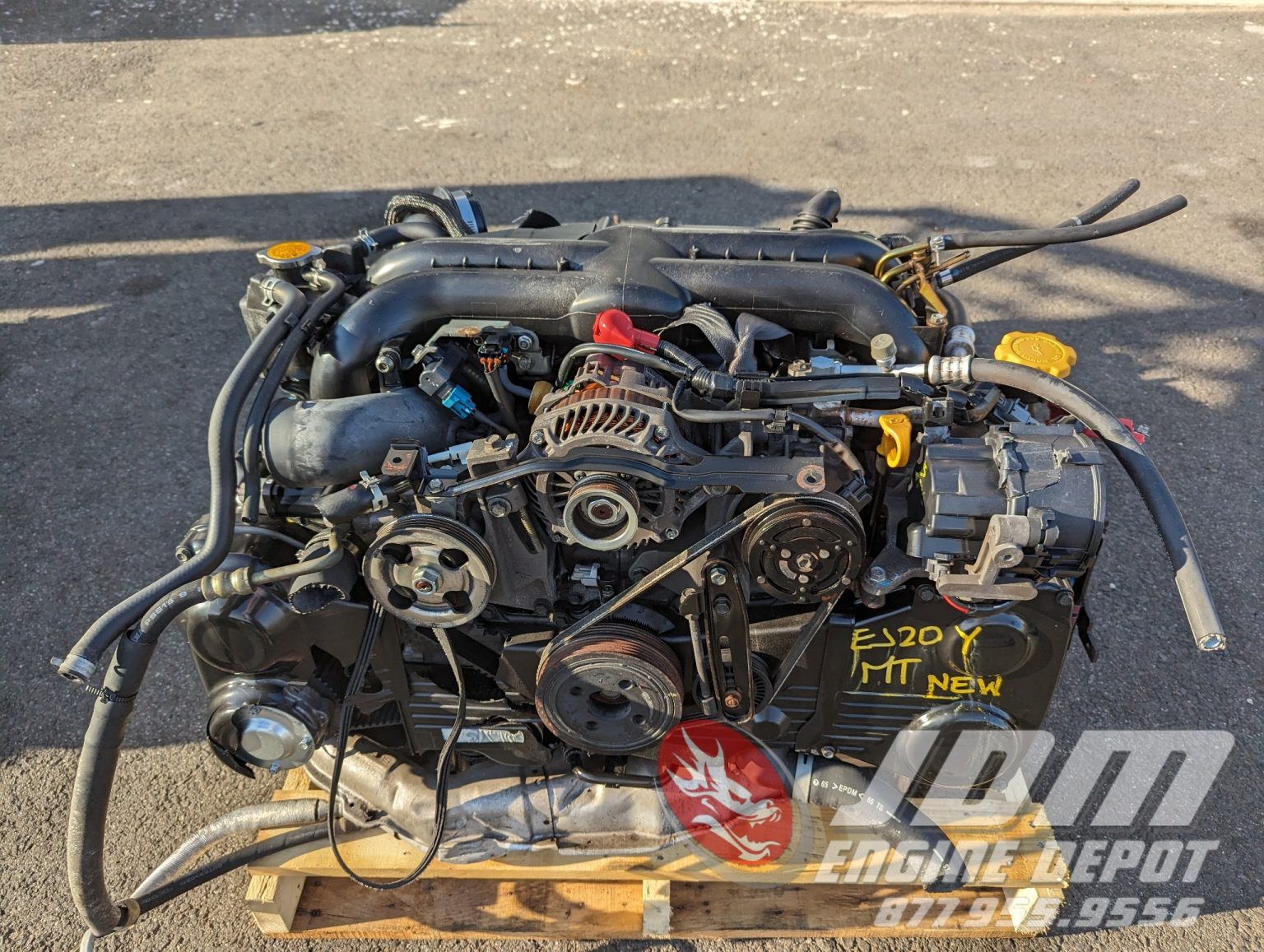 2006–2007 Subaru Legacy 2.0 GT Spec B Engine Manual 6SPD Trans JDM ...