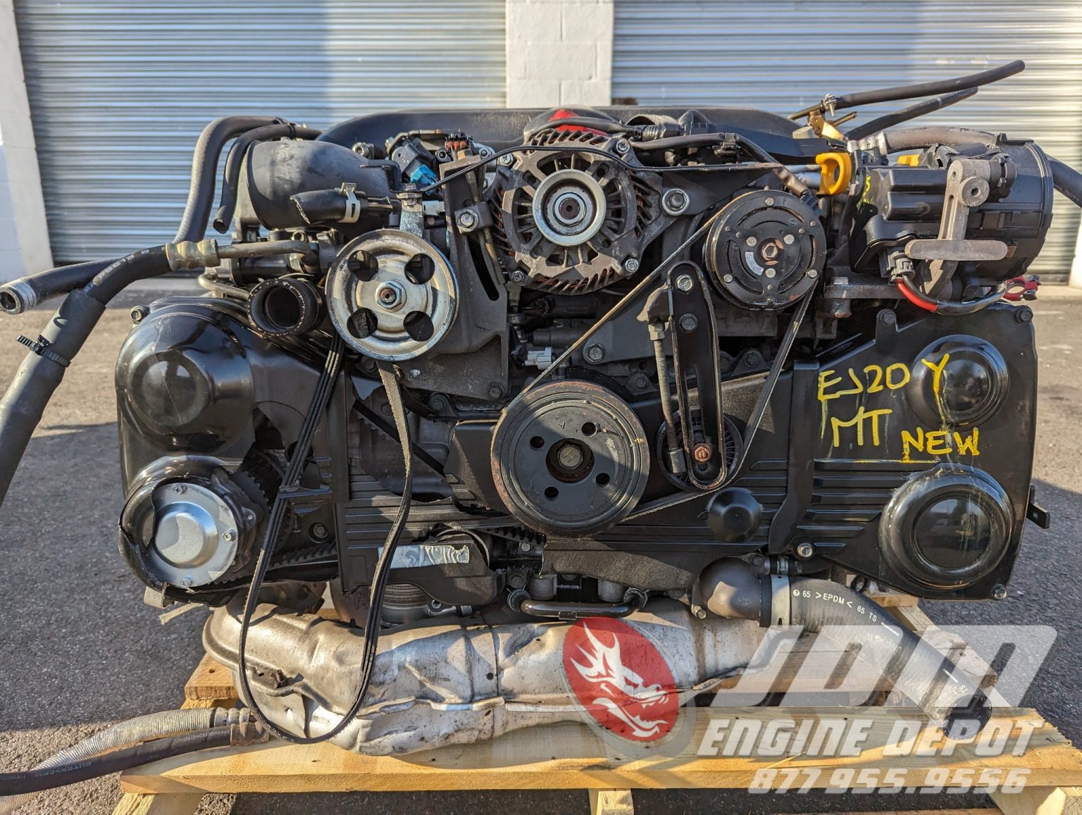 2006–2007 Subaru Legacy 2.0 GT Spec B Engine Manual 6SPD Trans JDM ...