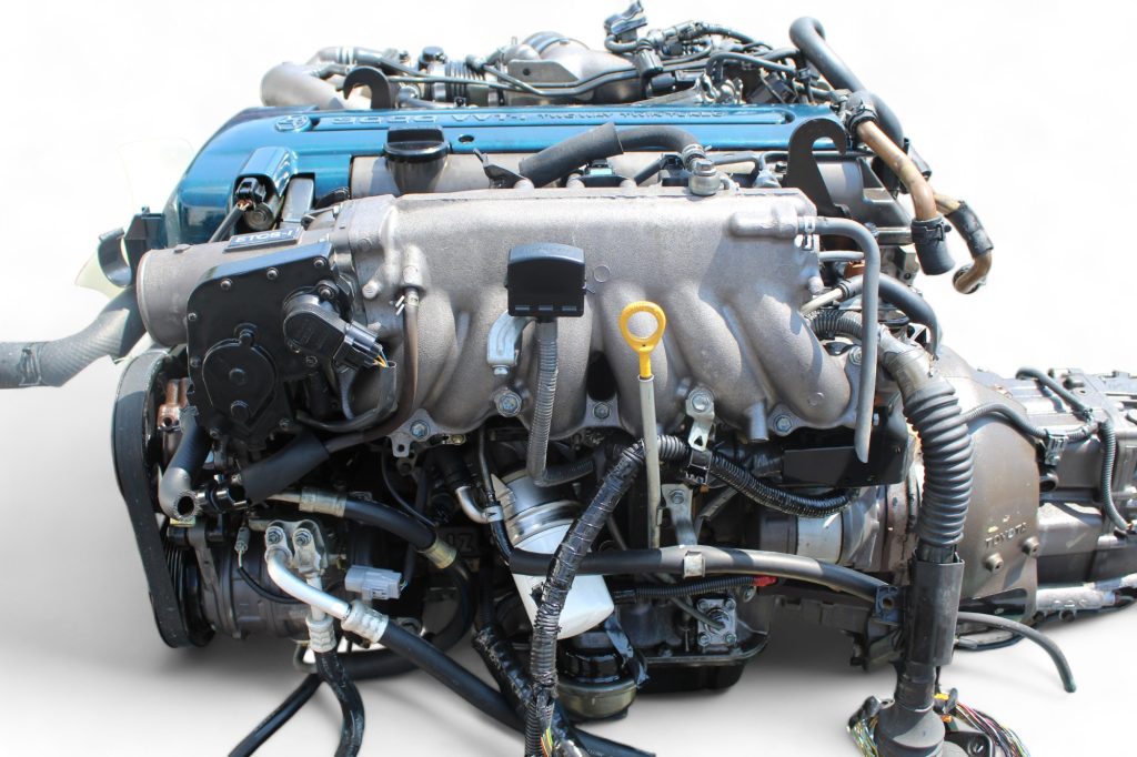 Toyota Supra 3.0L Turbo VVTI Engine 6SPD Trans Loom ECU JDM 2JZGTE 2JZ ...
